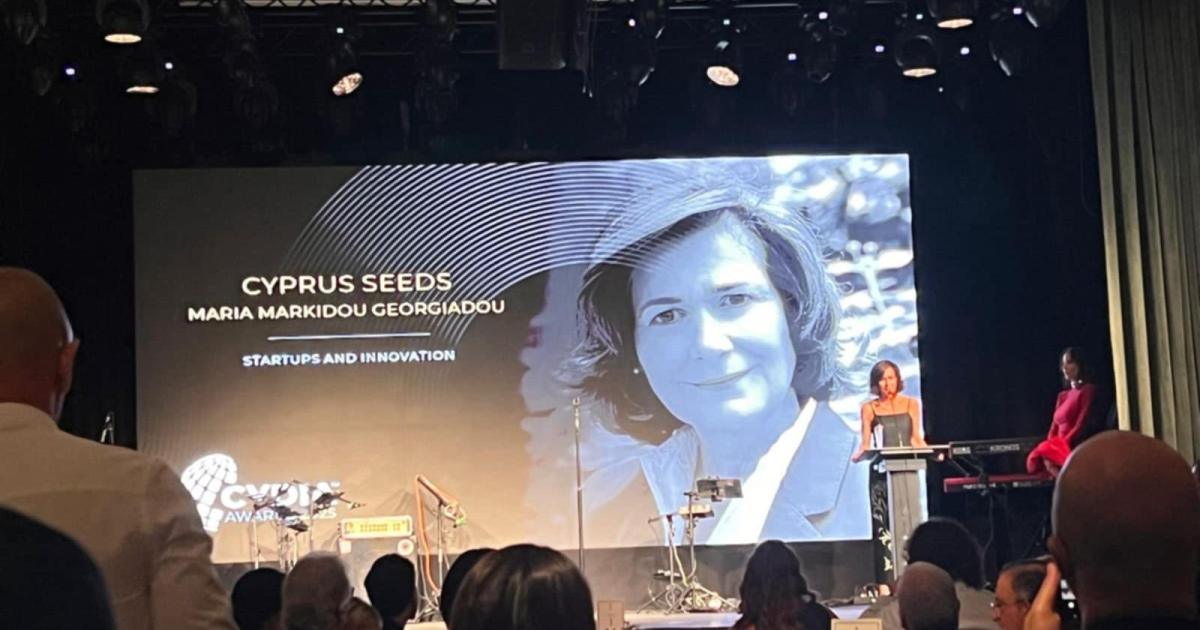 Cyprus Seeds Honored with CYDIA Award for Startups and Innovation